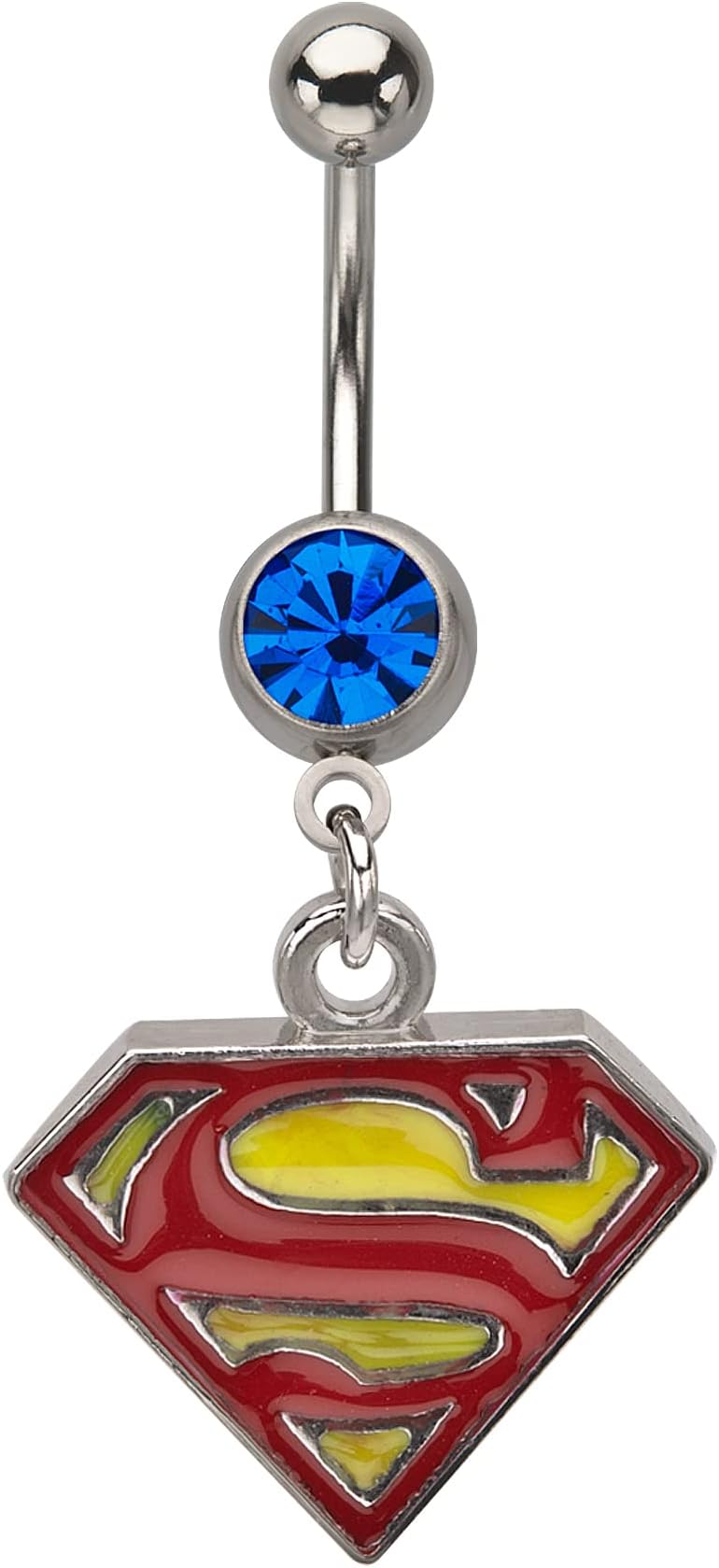 Amazon.com: DC Comics Unisex Batman 316L Surgical Steel Navel Rings ...