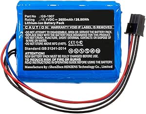 Amazon.com: Synergy Digital Time Clock Battery, Compatible with Kronos ...