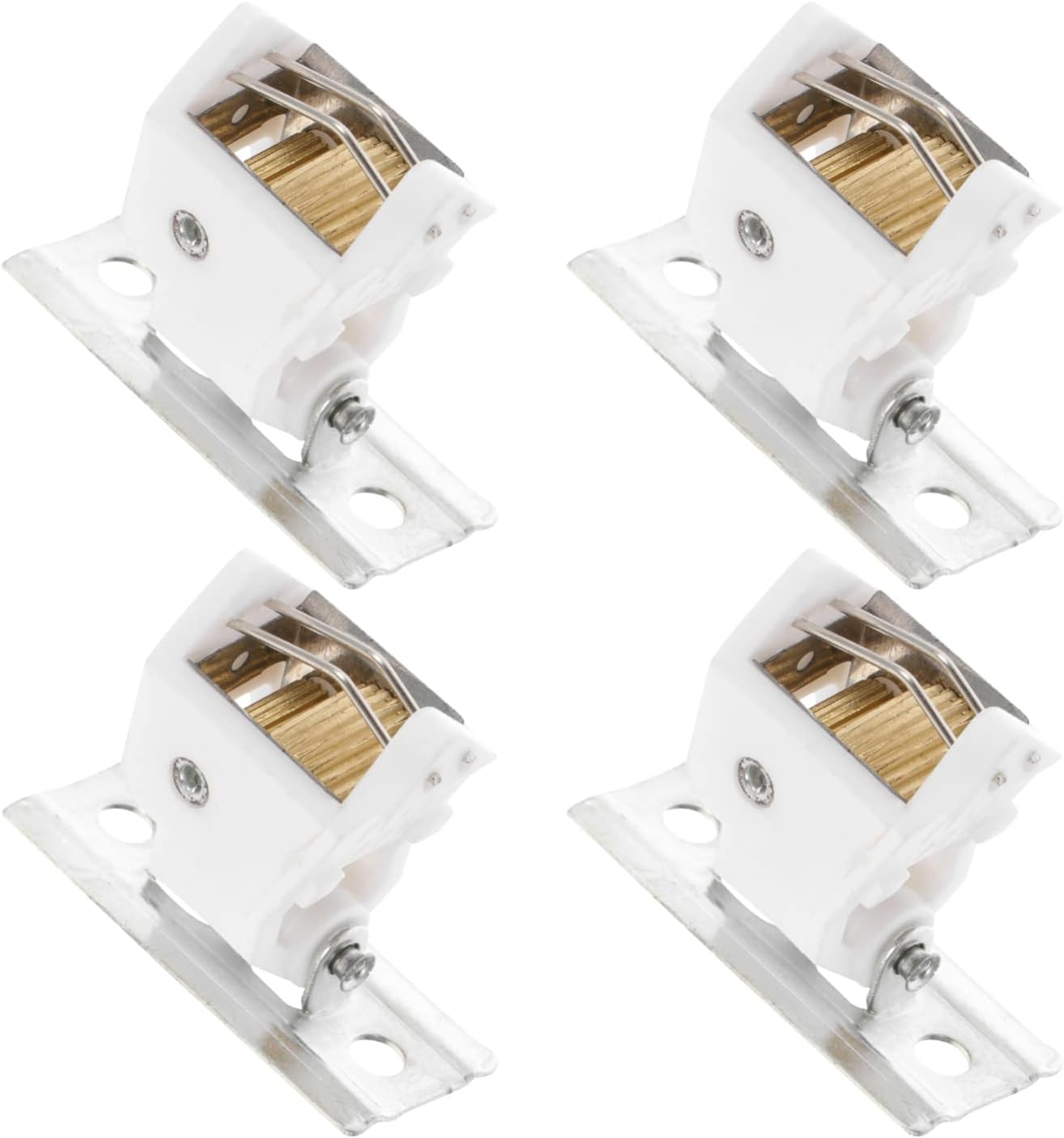 EXCEART 4pcs Locks Pulley Lock Accessory Curtain Cord Lock Roman Shade ...