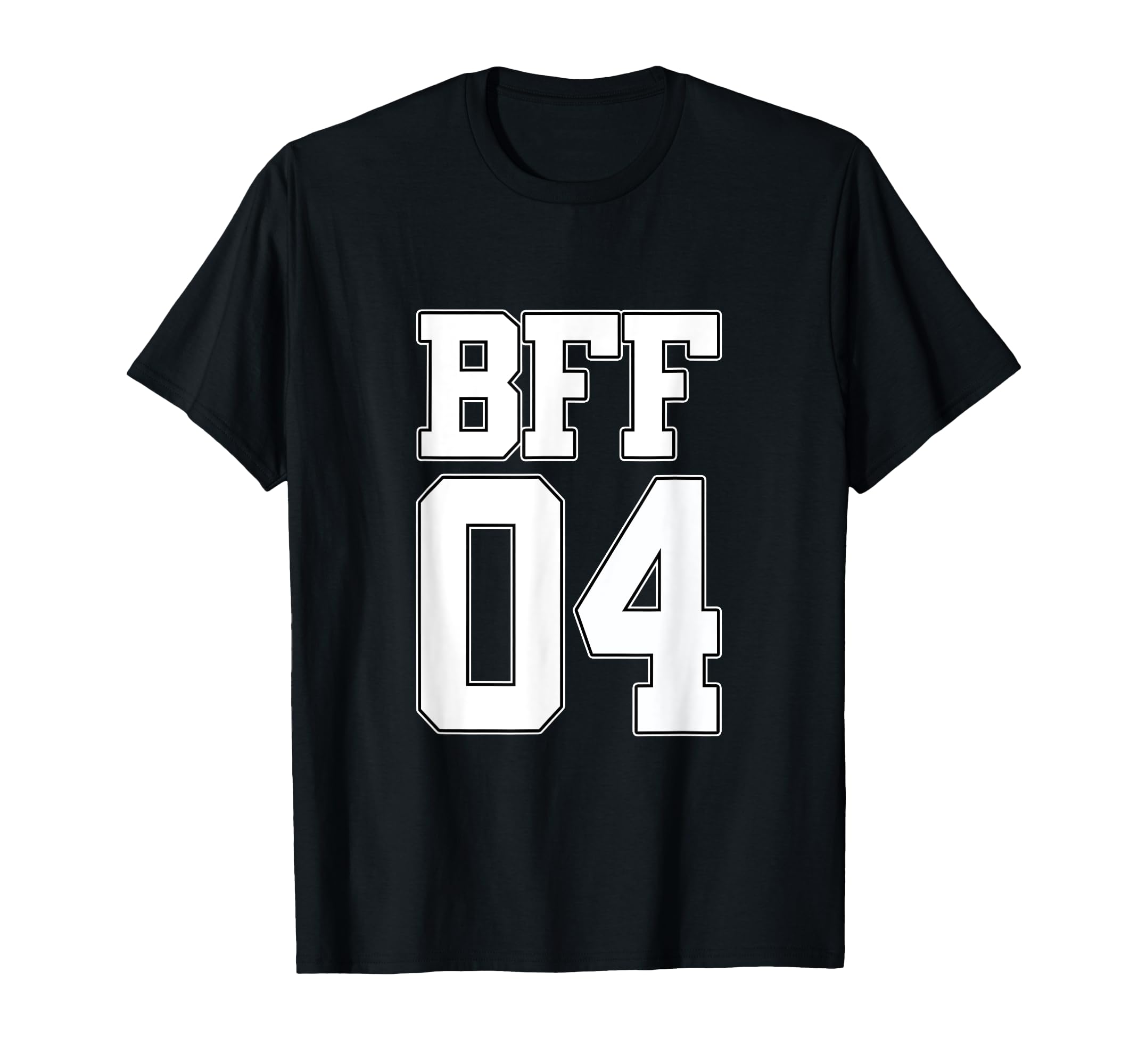 Amazon.com: BFF 04 Best Friends Matching Bestie Friendship Day Shirt T ...