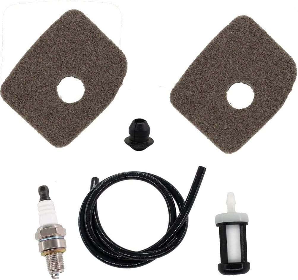 Amazon.com - BEIYIPARTS 2 Air Filter Tune Up Service Kit for Stihl BG56 ...