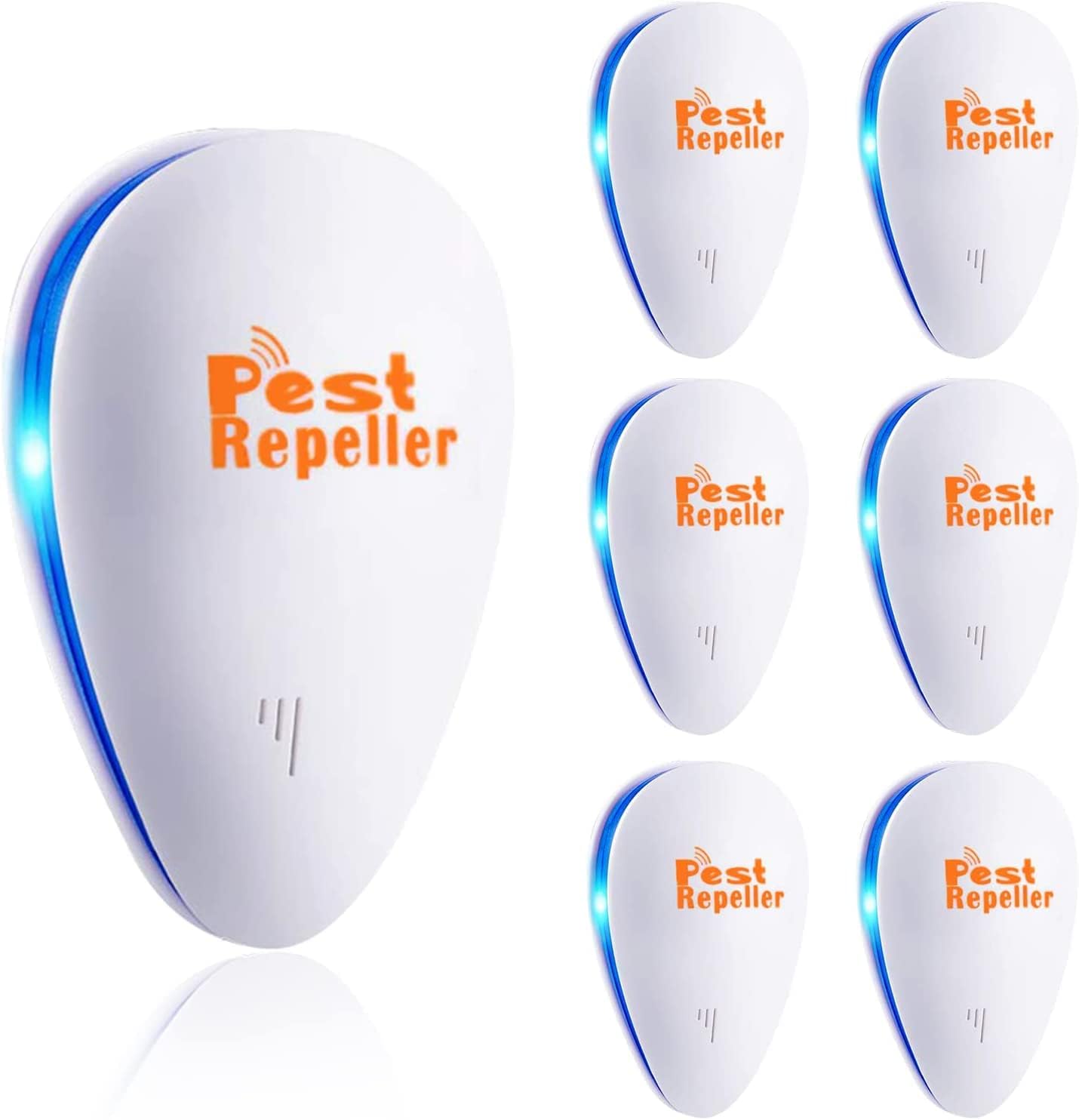 Amazon.com: Ultrasonic Pest Repeller A1000–6 Pack of – Rodent Repellent ...