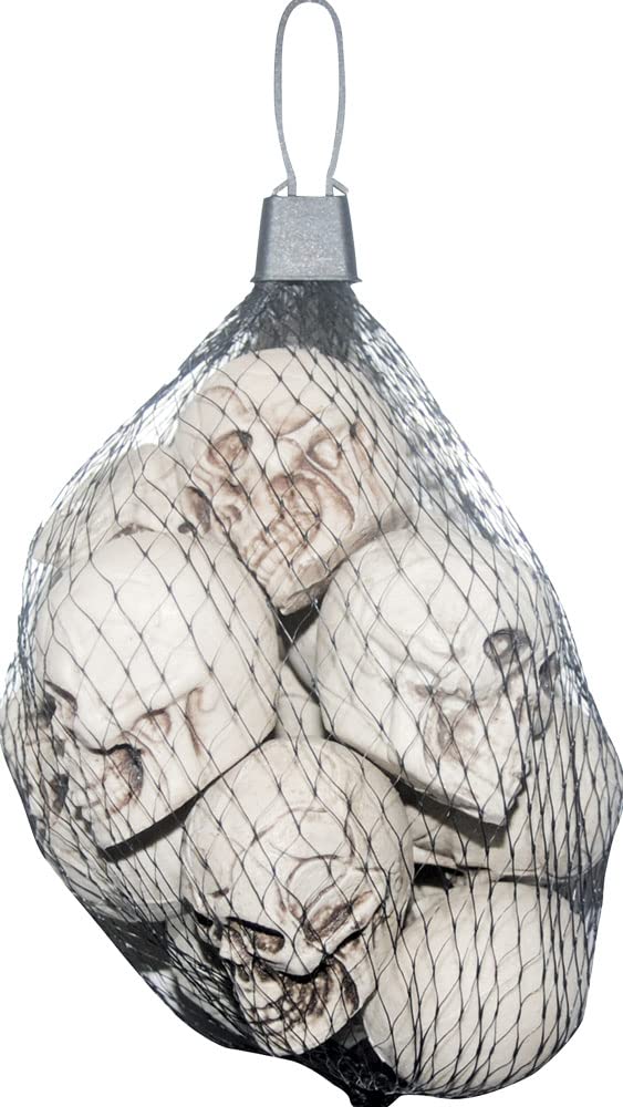 Amazon.com: The Gothic Collection Bag of 12 Mini Skull Heads for ...