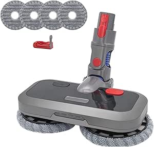 Amazon.co.jp: Electric Mop Head Compatible Dyson V7 V8 V10 V11 V15 ...