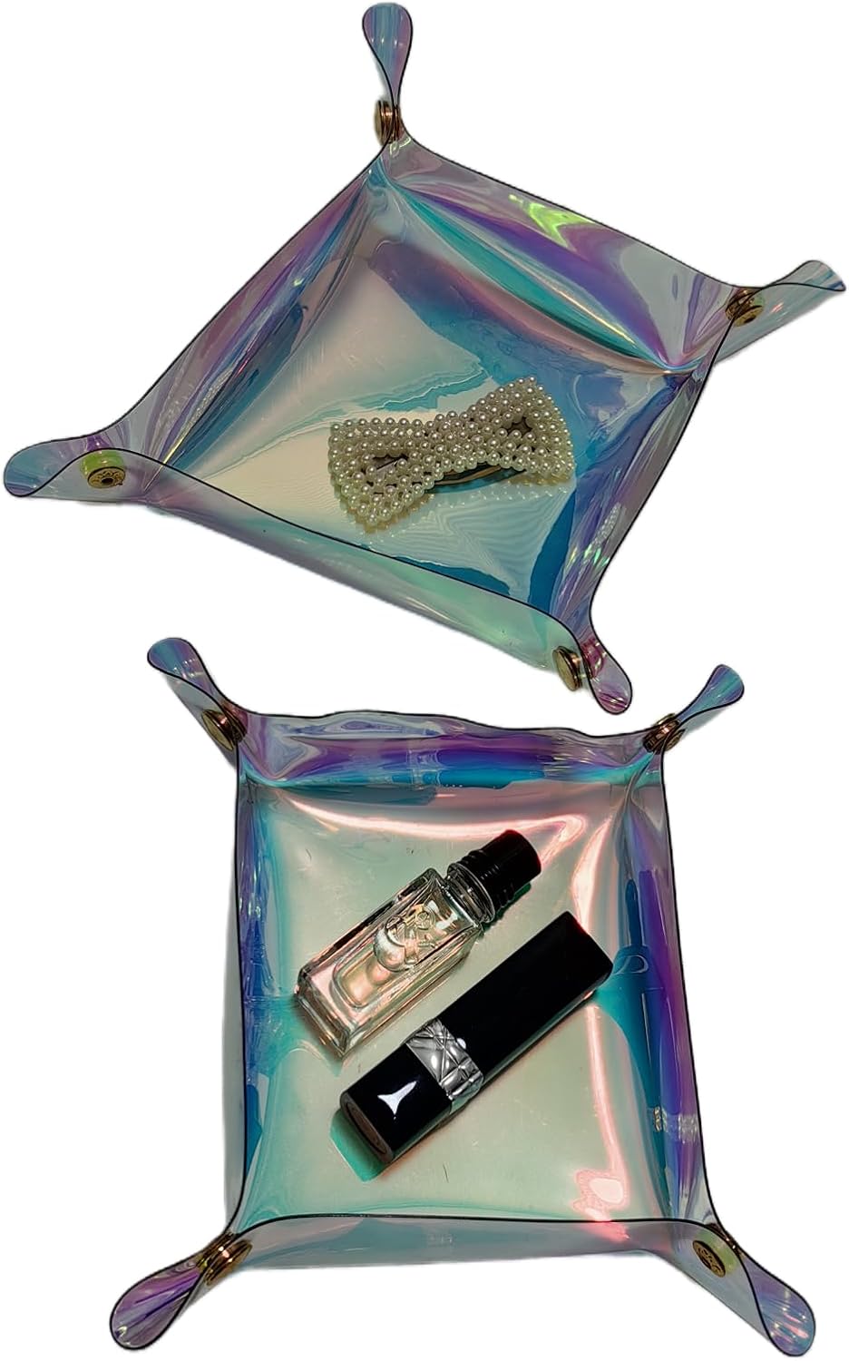 Amazon.com: Oraony 2Pcs Handmade Valet Tray, Jewelry Trays, Catchall ...