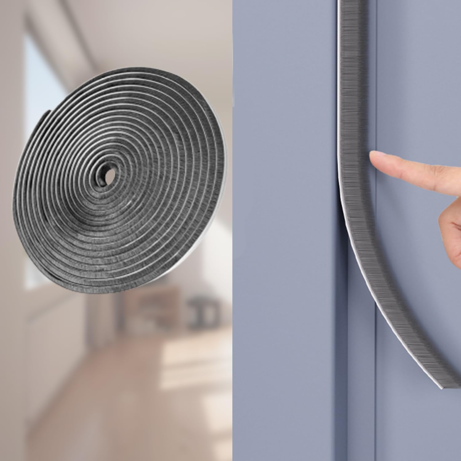 Pyrrhonian Brush Weather Stripping Door Seal for Sliding Windows ...