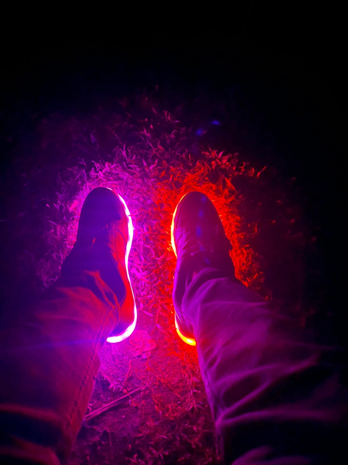 Buy ASIAN Men's Led Light High Glowing Dancing Multicolour Changing ...