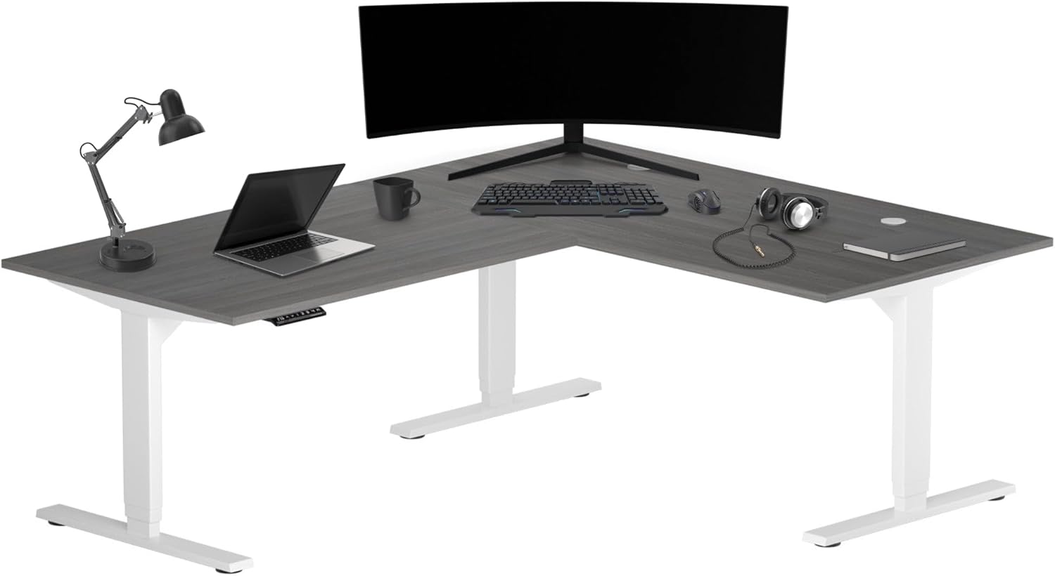 Amazon.com: Progressive Desk Stand Up Height Adjustable Electric ...