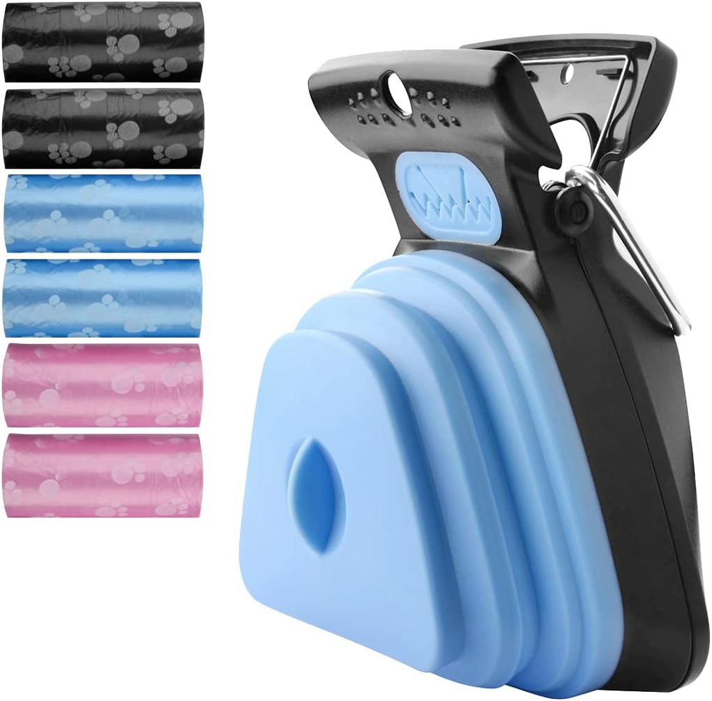 Amazon.com : SLY TAILS Poop Scooper for Dogs with Bags, Pooper Scooper ...