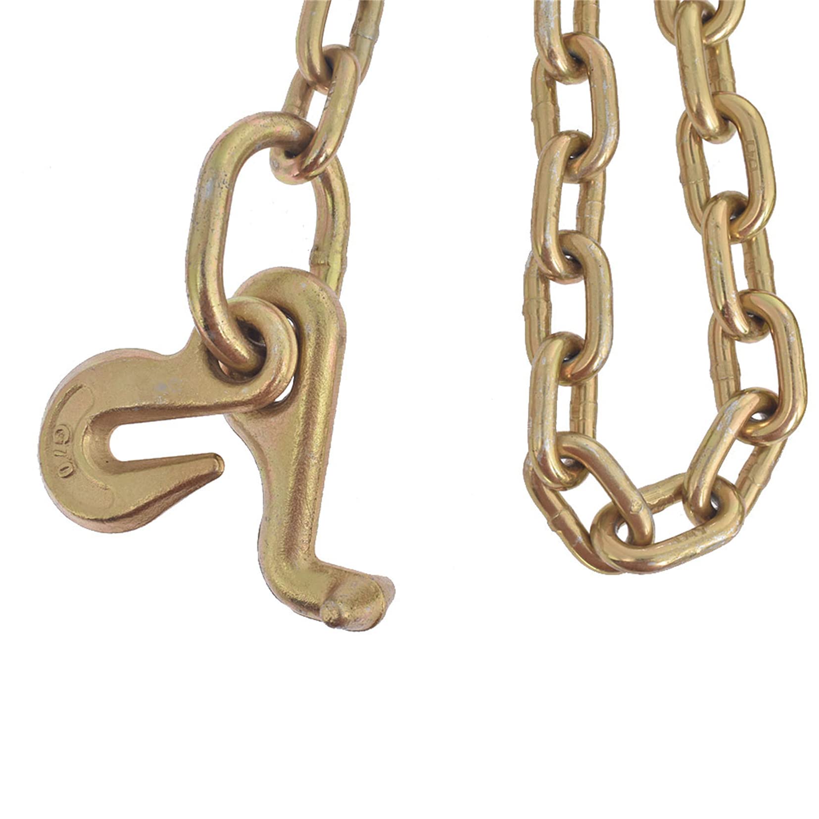 5/16 Inch Wrecker Chain SEBLAFF 5/16 X 6 FT Grade 70 Tow Chain - J Hook ...