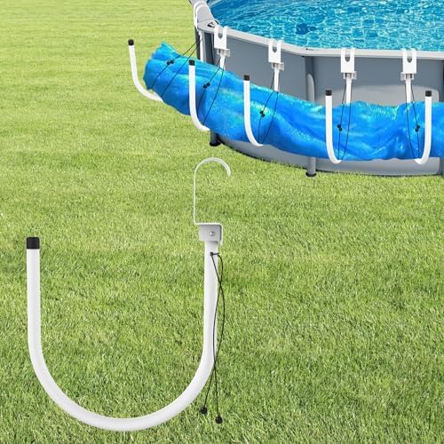 Amazon.com : Neorexon Pool Solar Cover Holder for Above Ground Pool 5 ...
