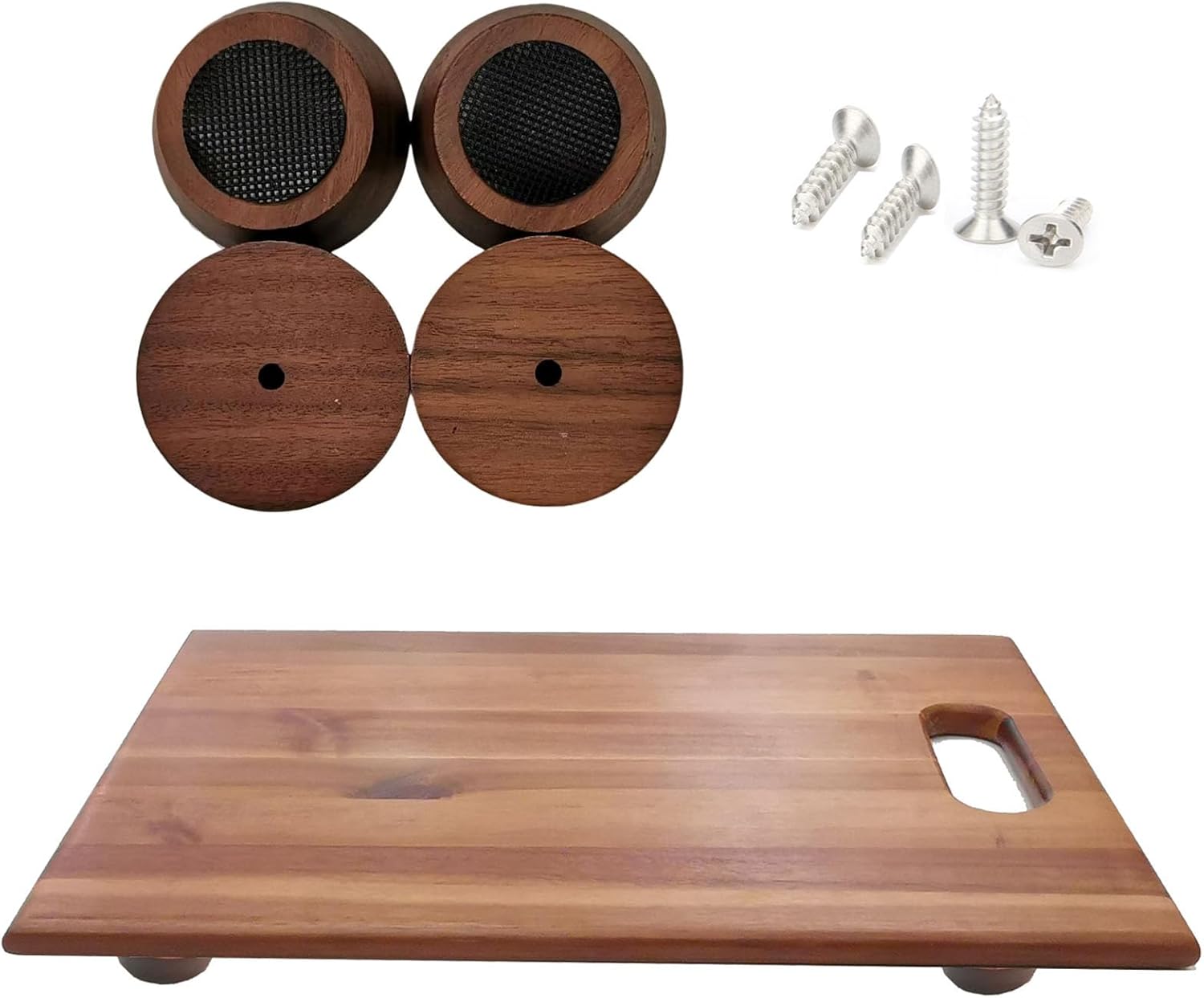Amazon.com: Wooden Cutting Board Feet - wooden chopping board feet with ...