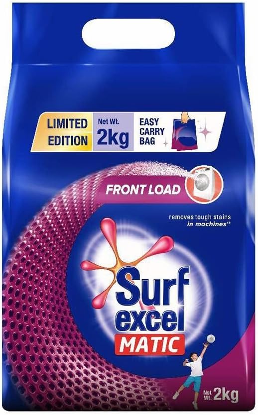 Surf Excel Detergent Powder - Easy Wash, 4kg Pouch : Amazon.in: Health ...