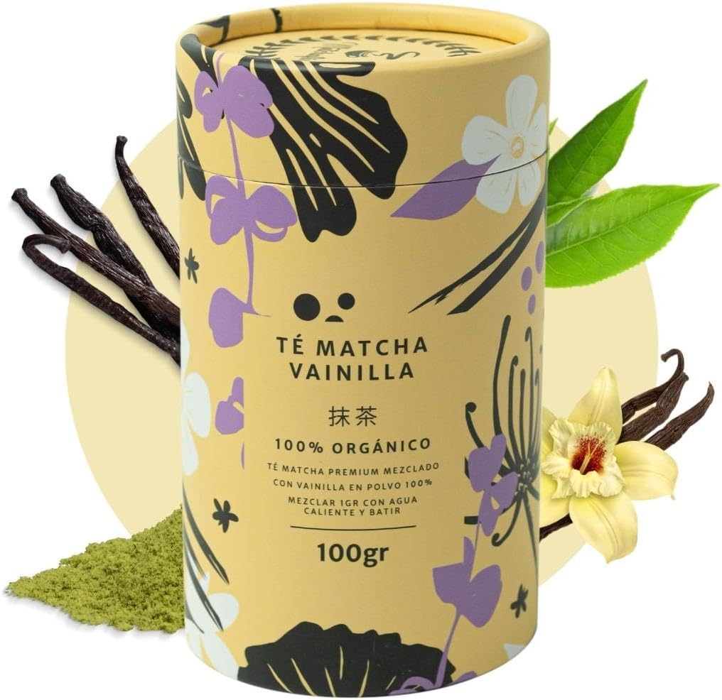 Matchaflix | Thé Matcha Vanille | Poudre de Thé Matcha Vanille ...