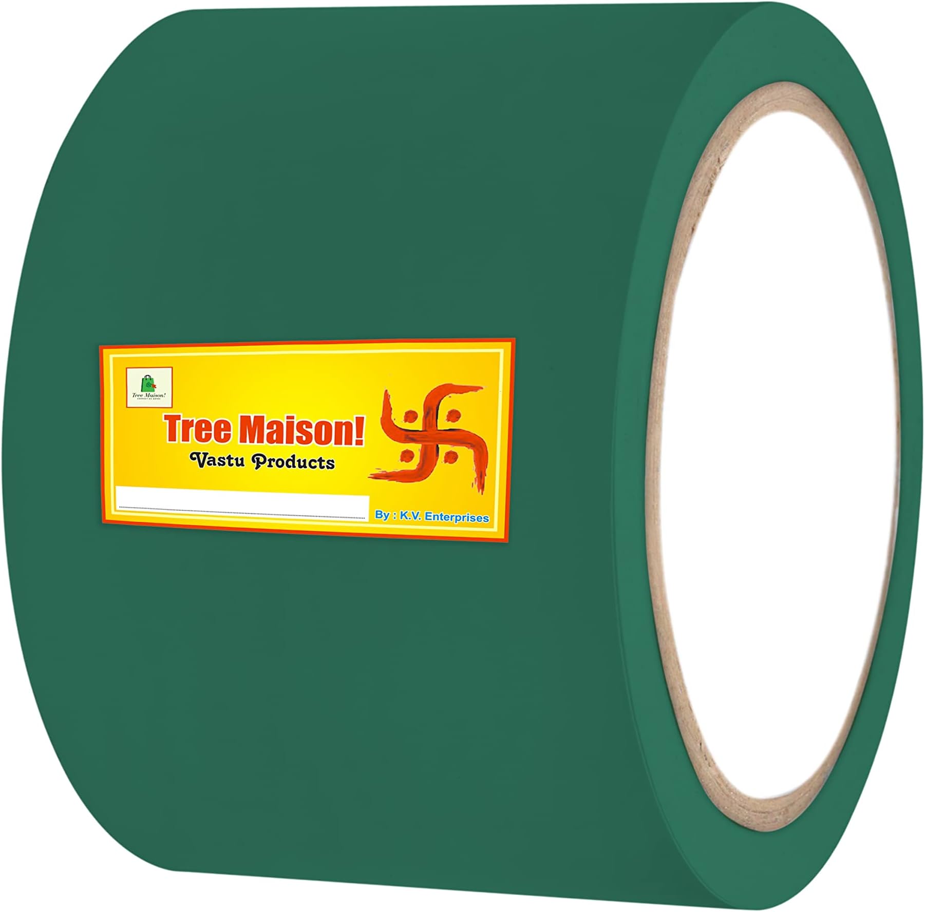 TREE MAISON CORONATING HOMES Vastu Green Color Tape |Size - 3 Inch ...