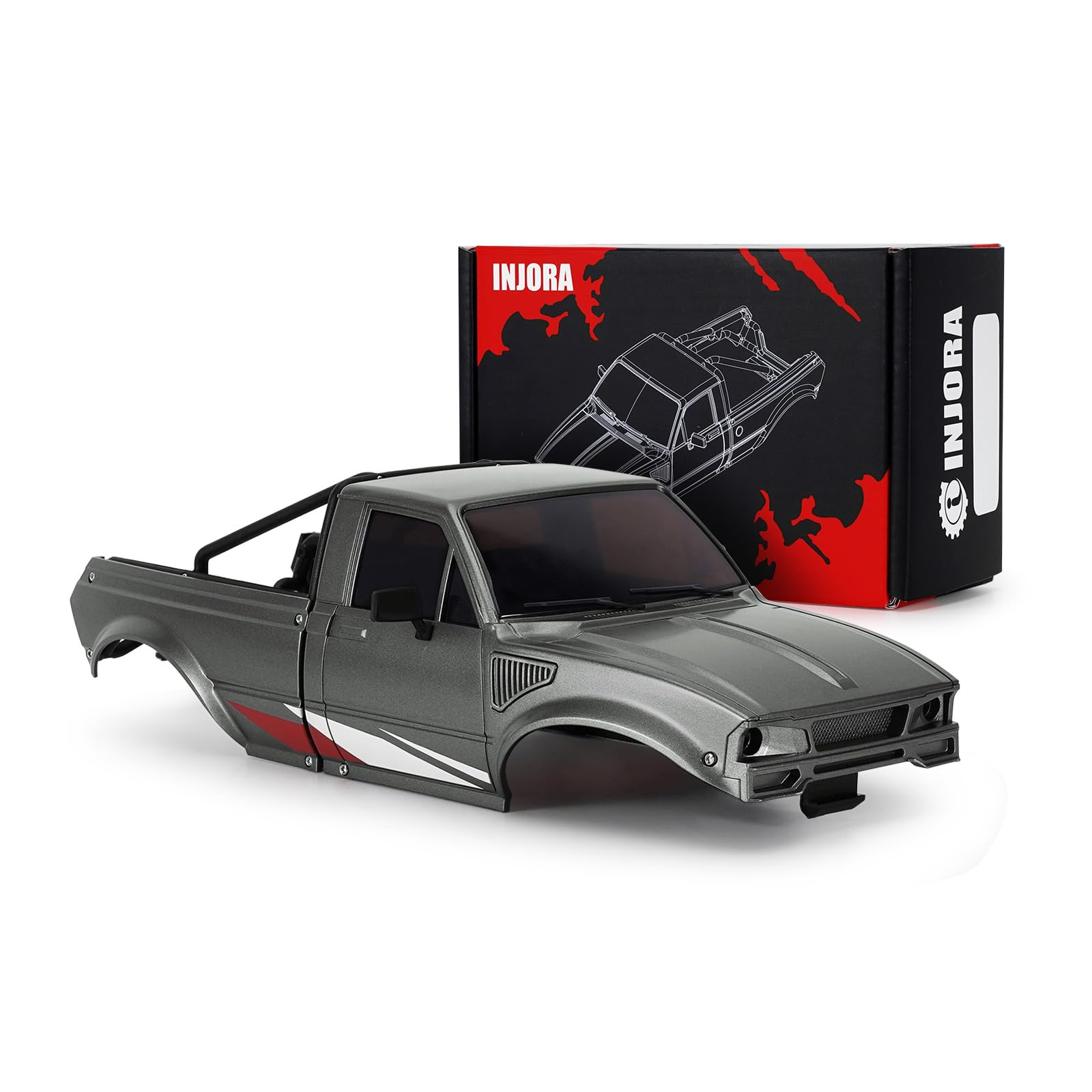 Snapklik.com : INJORA IR60 Pickup Hard Body Shell