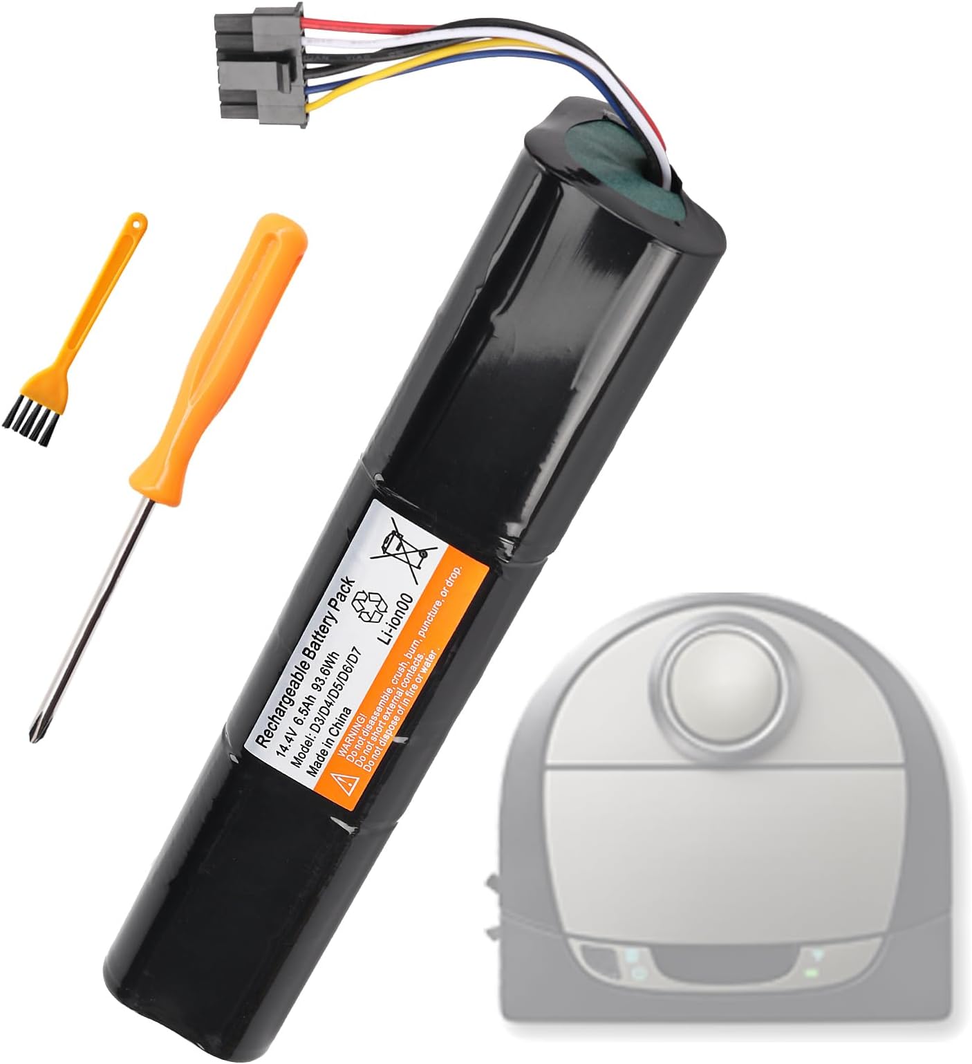 Amazon.com: Replacement for Neato Botvac D3 Battery - for Neato D7 ...