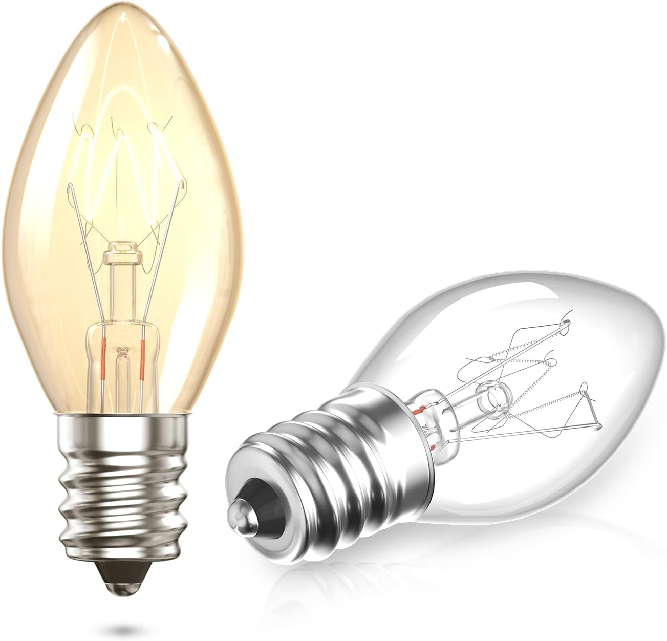 Night Light Bulbs 7W E14 NIGHTLIGHT Bulb LAMP Pack of 2 (Packaging May ...