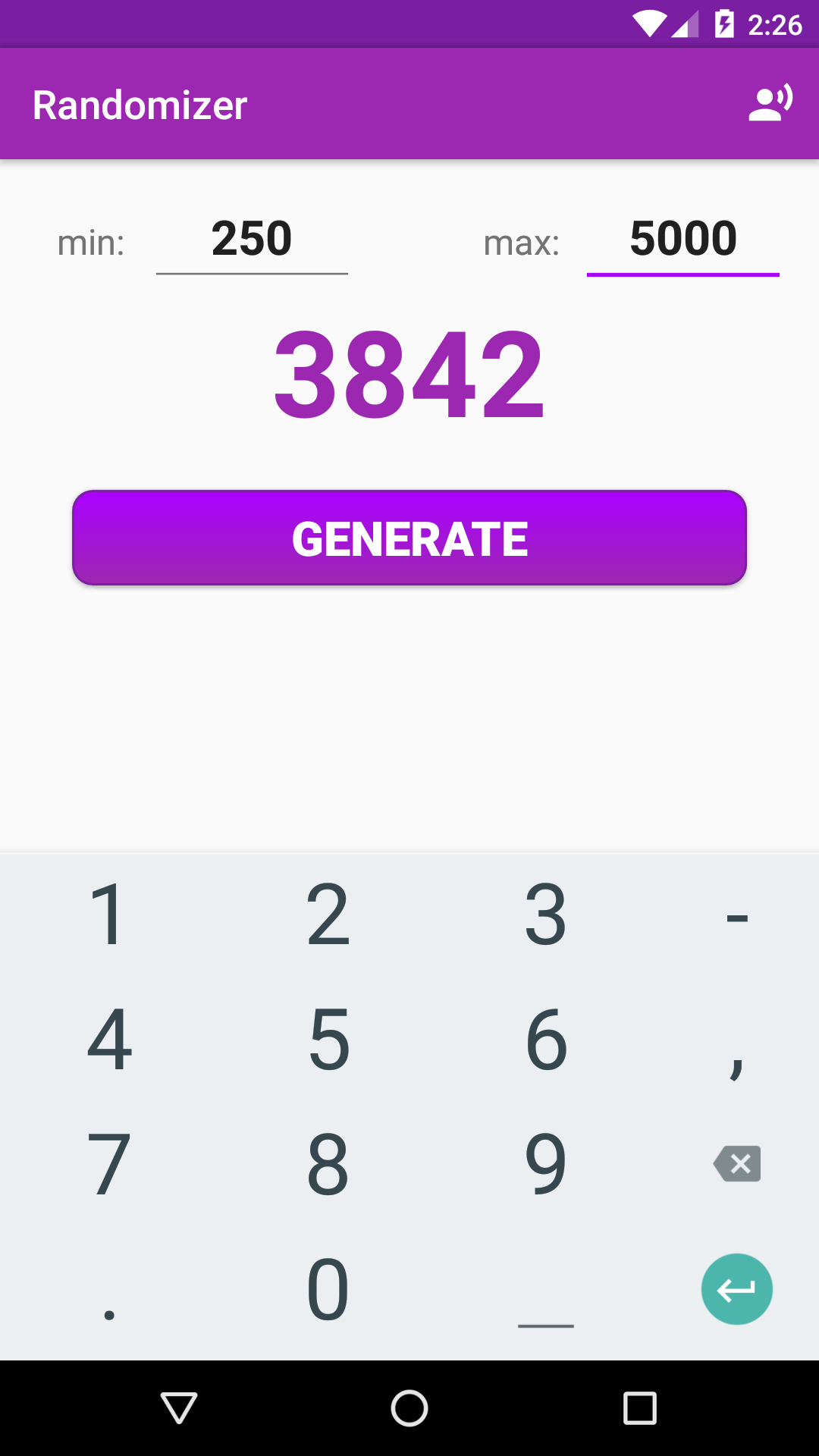 Randomizer - App on Amazon Appstore