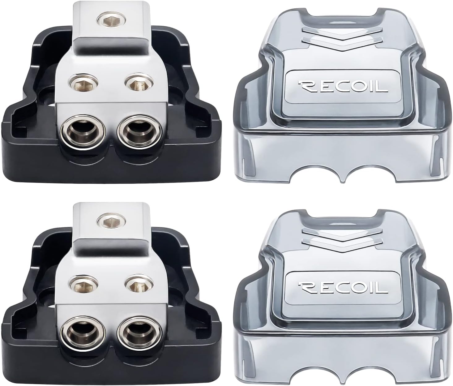 Amazon.com: BOJACK 3 Way Power Distribution Connecting Block 1x0/2/4 ...