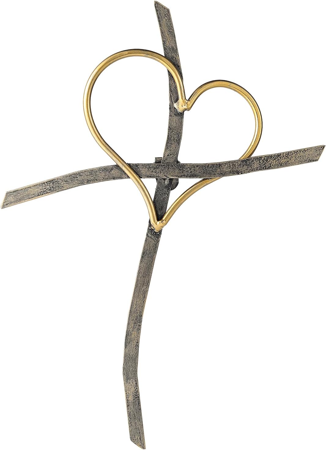 Amazon.com: Old River Outdoors Entwined Hearts Decorative Metal Wall ...