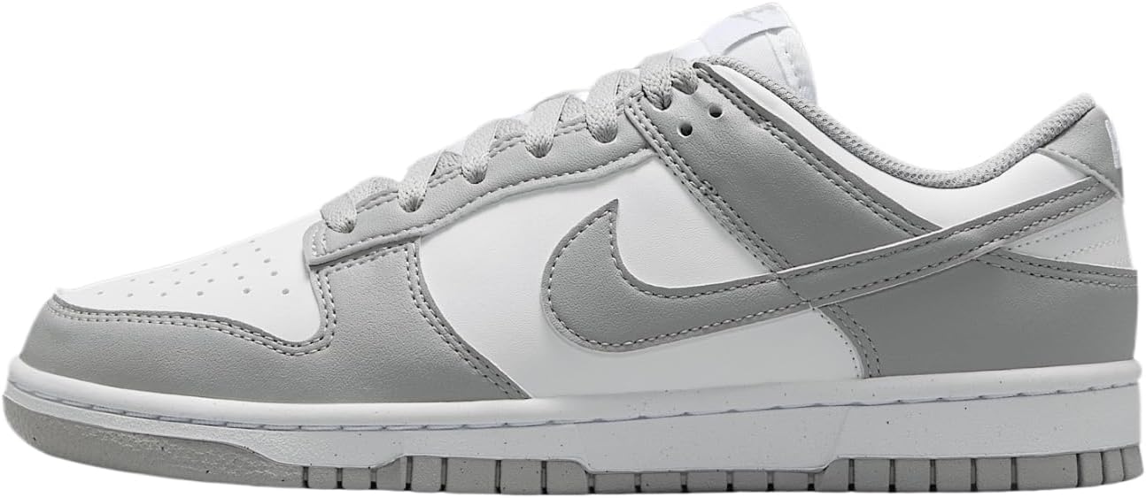 Amazon.com: Nike Dunk Low Next Nature - Zapatos de mujer (DD1873-113, blanco/gris ahumado claro ...