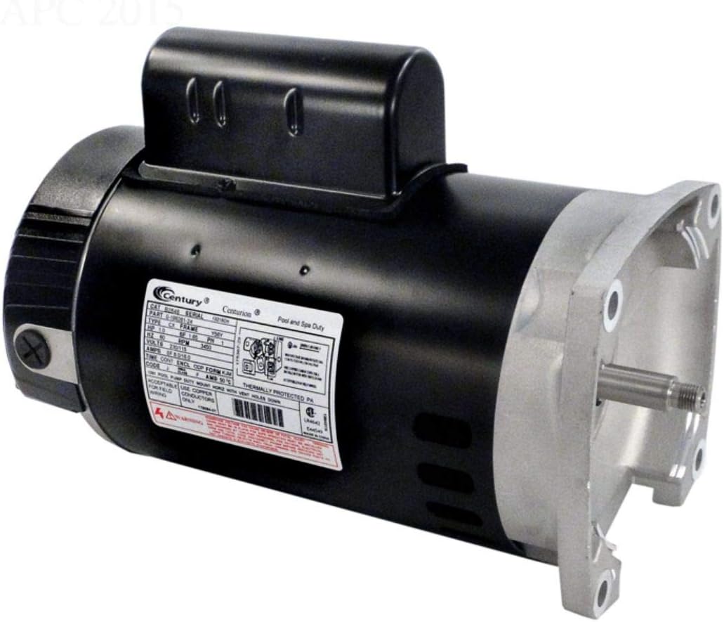 Amazon.com: 0.5 horsepower Square Flange Full Rated Pool Pump Motor, 1. ...