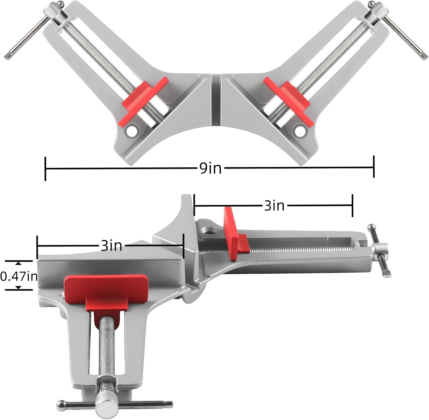Corner Clamp Right Angle Clamp 90 Degree Wood Clamps for Woodworking ...
