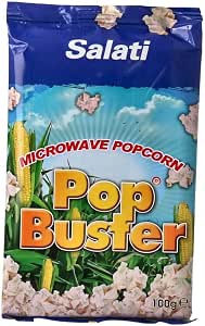 Pop Buster Pop Corn Microonde, 100g : Amazon.it: Alimentari e cura ...
