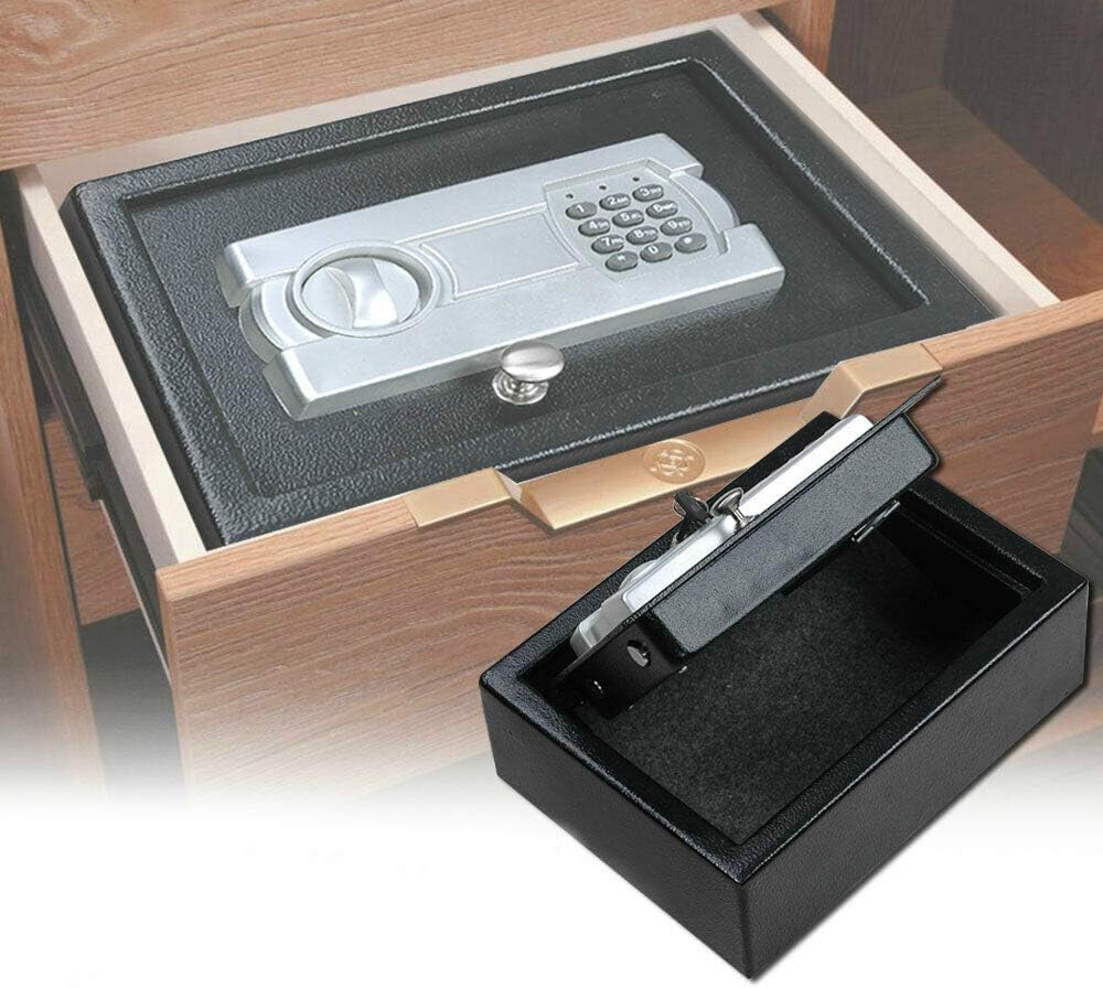 Amazon.com: Digital Drawer Safe Electronic Lock Box Pistol Gun Cash ...