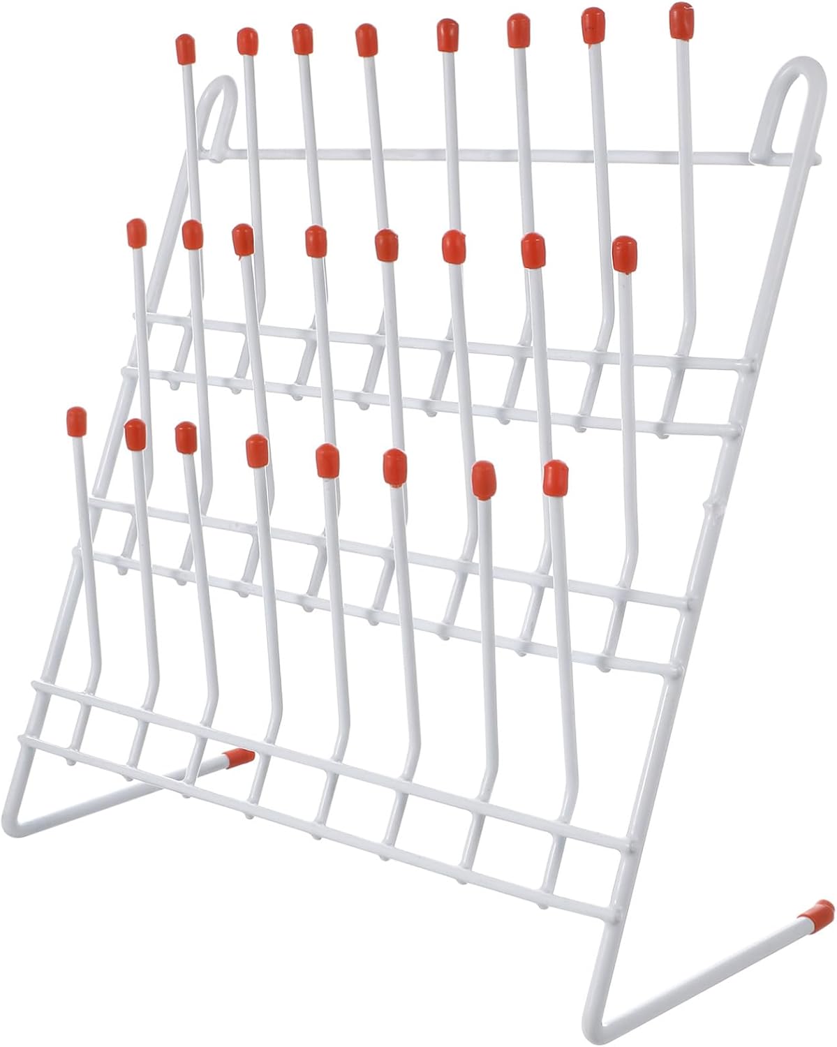 SAFIGLE Laboratory Beaker Drying Holder Metal Rack for Test Tubes Tube ...