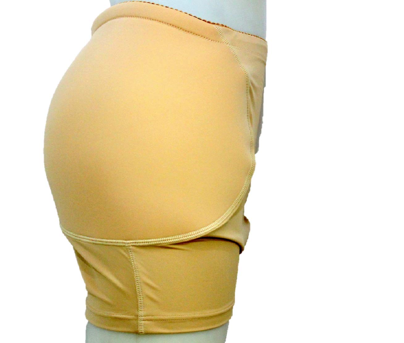 Bencom Women's Cotton Padded Buttock Enhancer (Beige, XL) : Amazon.in ...