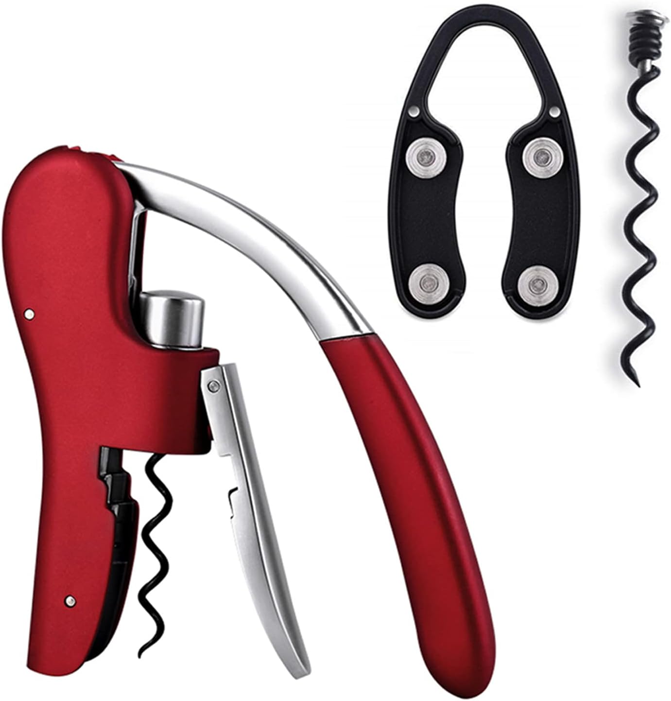 Amazon.com: KEISSCO Wine Opener Set Vertical Lever Corkscrew Wine ...