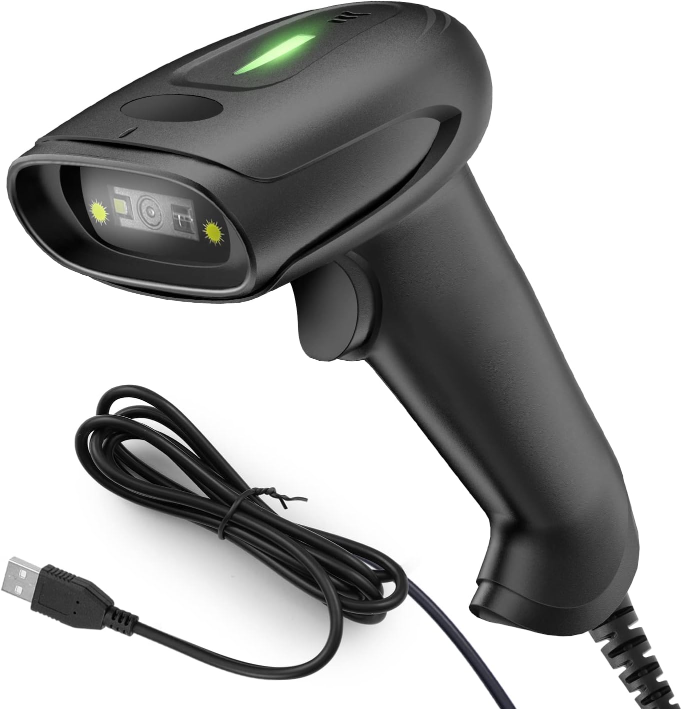 Amazon.com : USB Barcode Scanner, Butory Handheld Wired 2D Bar Code ...