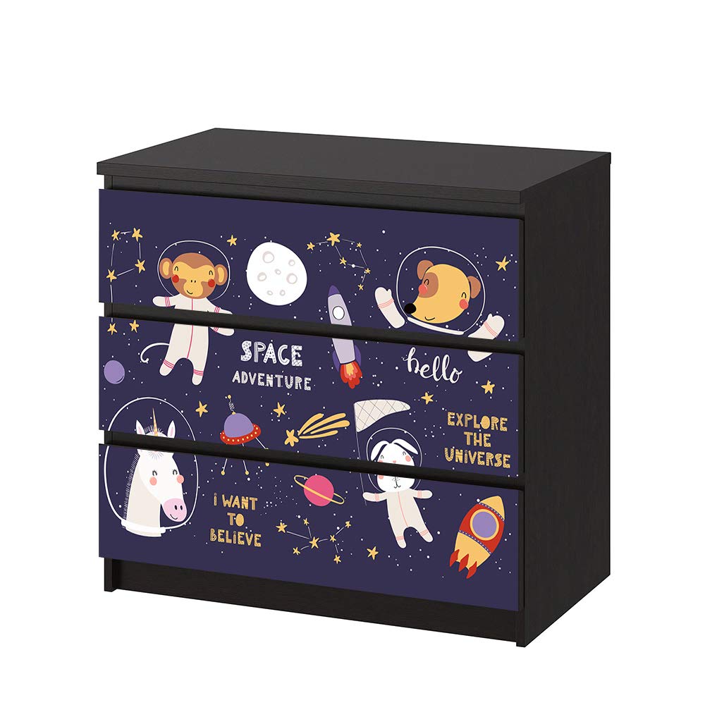 Amazon.com: Self-Adhesive Dresser Sticker, Peel and Stick Furniture ...