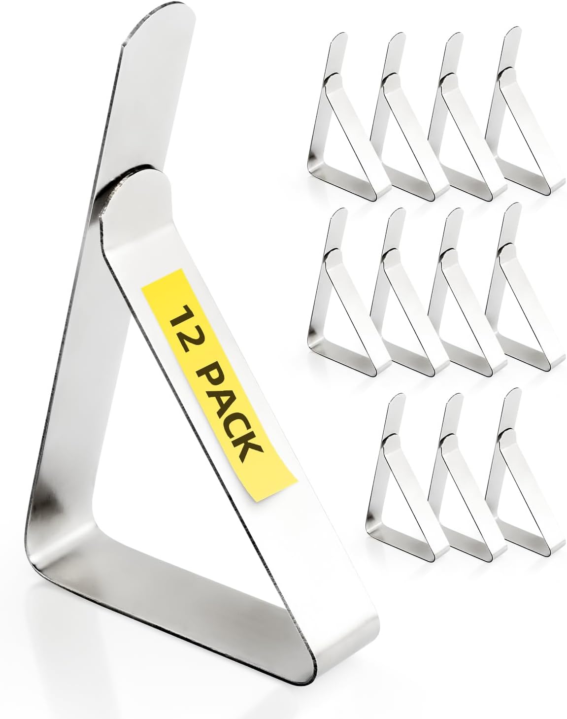 Amazon.com: 12 Pack Tablecloth Clips - Heavy Duty Picnic Table Clips ...