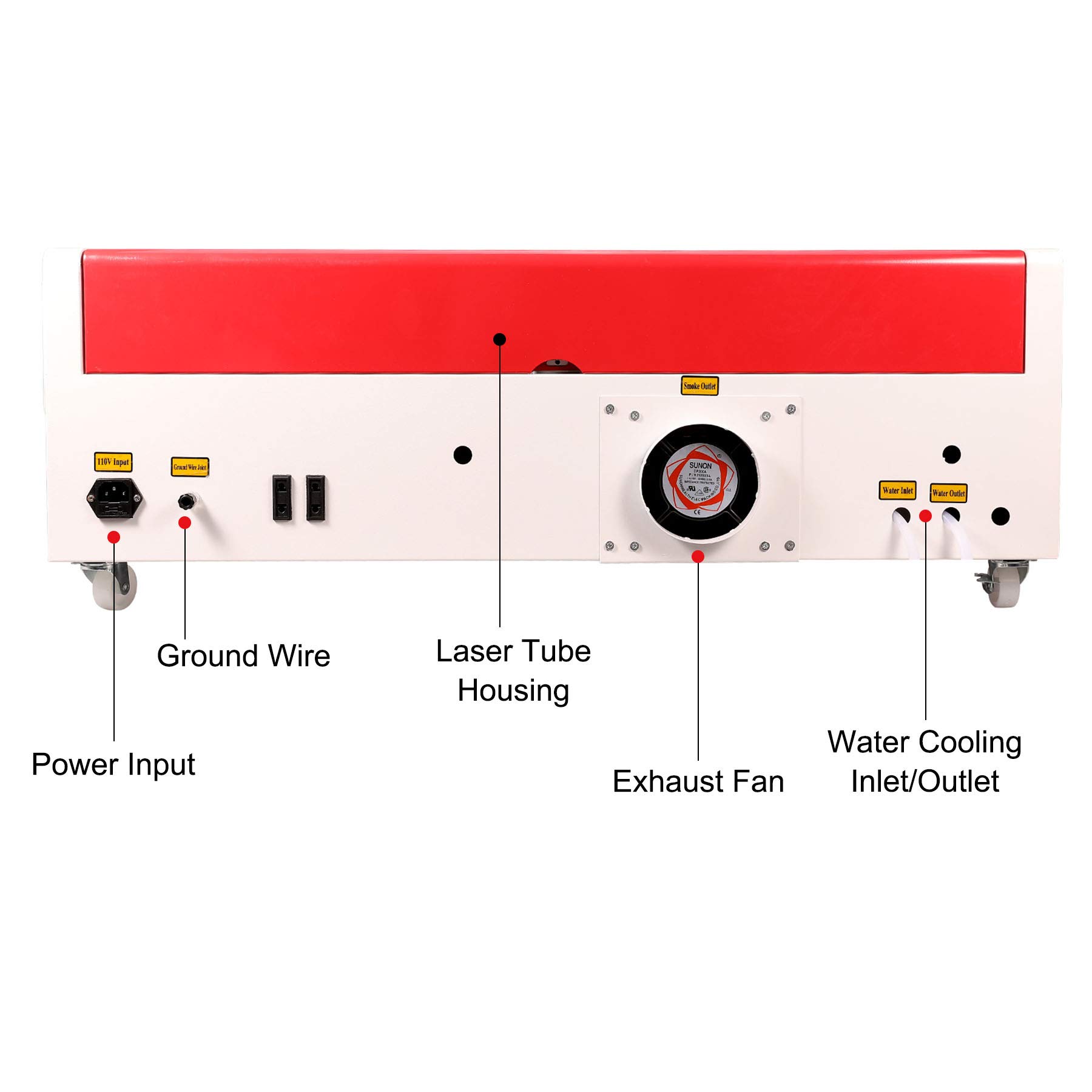 Buy OMTech 40W Laser Engraver and Cutter | K40 Desktop Engraver with ...
