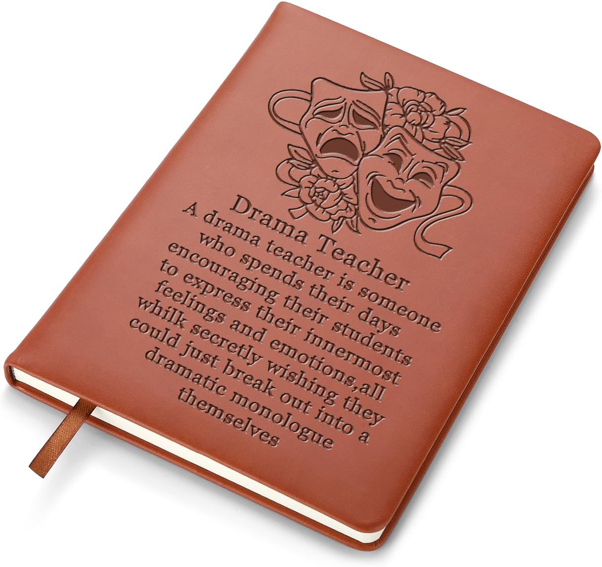 Amazon.com : RSRXEDL Drama Leather Notebook Theater Gift Drama Students ...