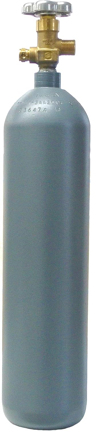 Amazon.com: Recertified 4 lb. Steel CO2 Cylinder Tank with CGA320 Valve ...