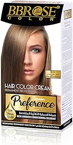 BBROSE Hair Color Cream 100ml - Long-Lasting, Vibrant Hair Dye for Rich ...