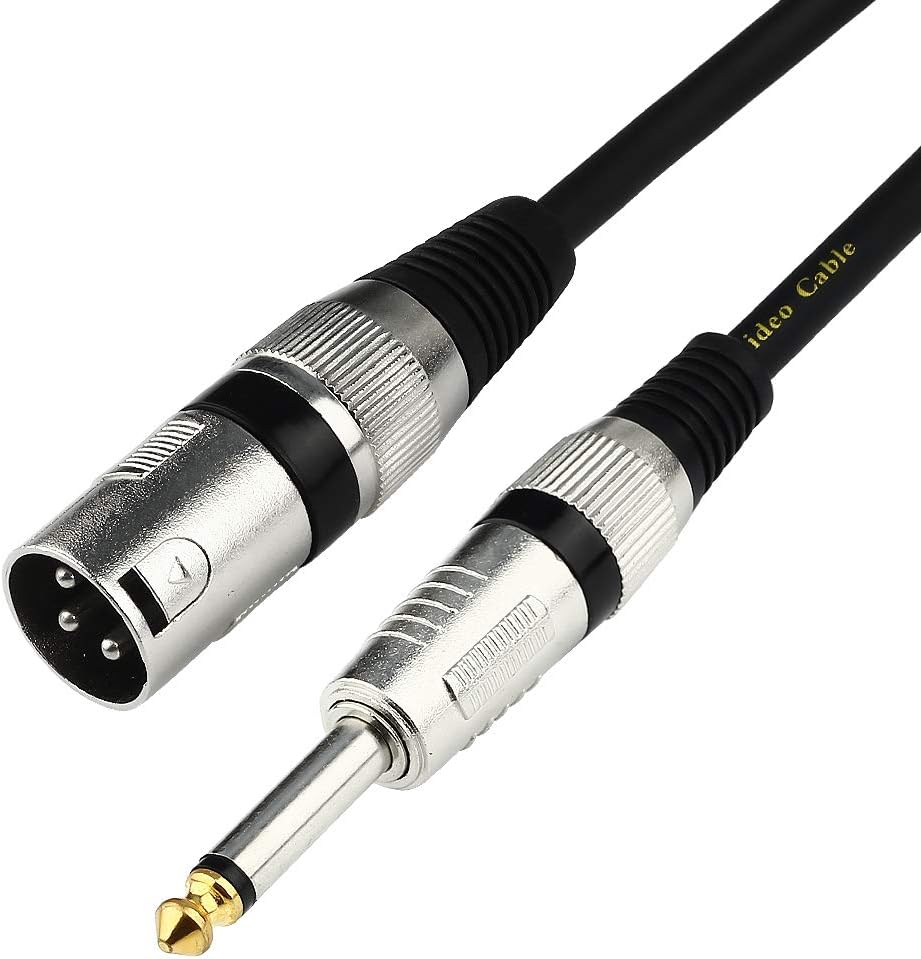 Amazon.com: Disino 1/4 Inch TRS to XLR Male Balanced Signal ...