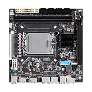Amazon.in: Buy CWWK PC Q670-Nas 8-Bay Mini ITX DDR5 Motherboard,Suitable For 12/13/14 Generation ...