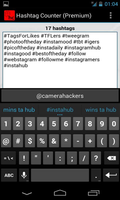 Hashtag Counter - App on Amazon Appstore