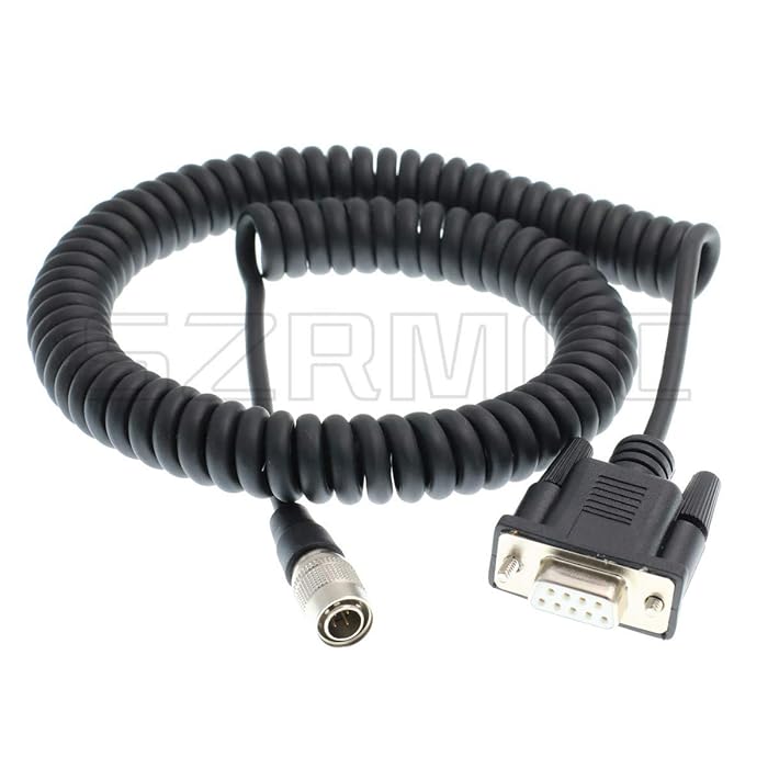 Buy SZRMCC 4 Pin Hirose Male to Serial RS232 DB9 Data Cable for Trimble ...