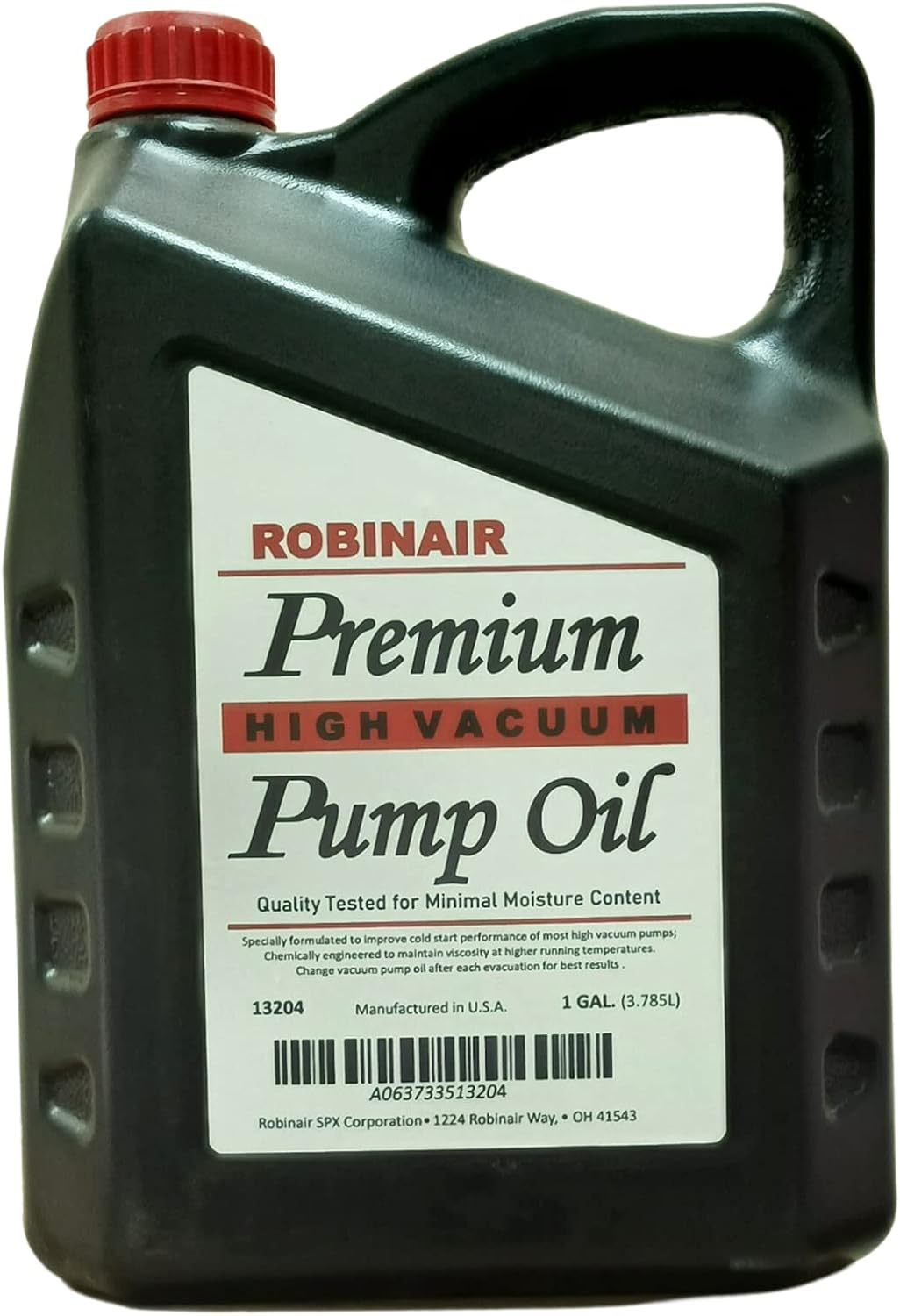 Robinair 13204 Premium Thermally Stable High Vacuum Pump Oil, 1 Gallon ...