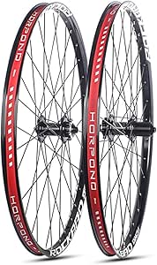 Amazon.com : MirOdo 26/27.5/29 Inch Mountain Bike Wheelset Alu Alloy ...
