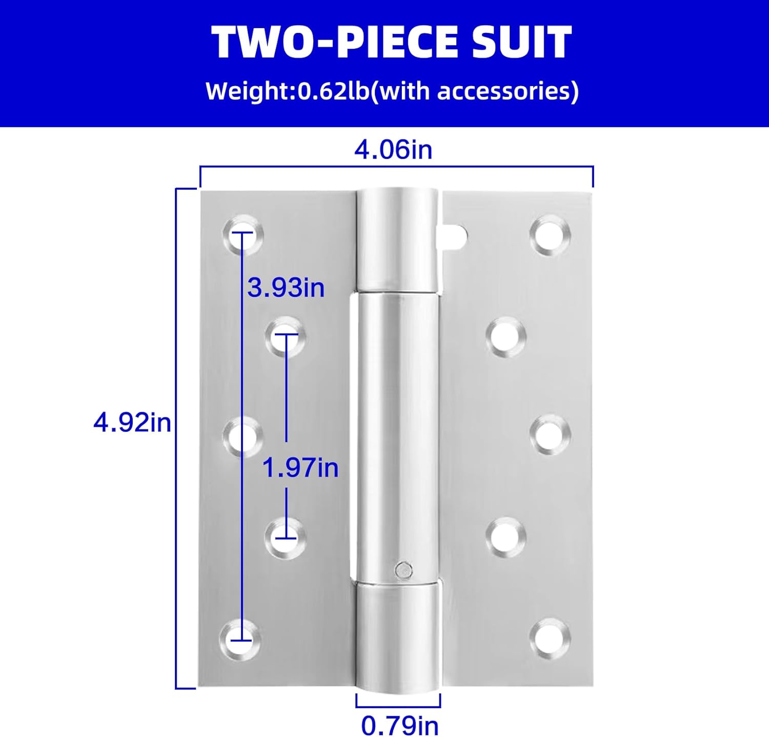 5 Inch Self-Closing Door Hinge Adjustable Spring Nepal | Ubuy