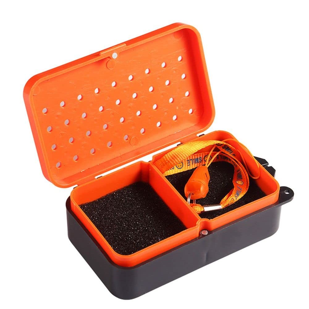 Amazon.com: Durable Baits Container, 2 Compartments Lure Case ...