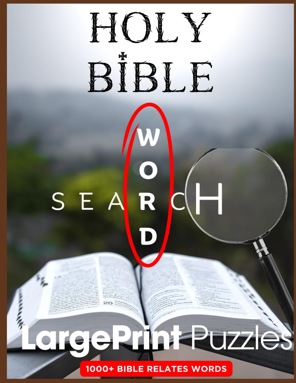 Holy Bible Word Search Puzzle Book (Large Print) for teens and adults ...