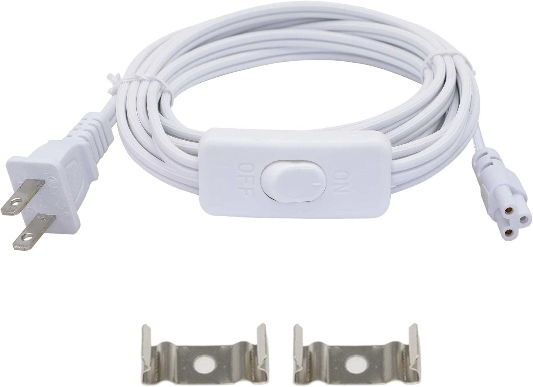 T5 T8 Extension Cords, 4ft Connector Cord, 3-Prong Extended Power Cable ...